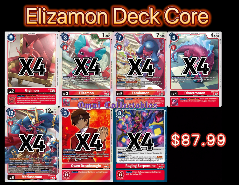Elizamon Deck Core – Omni Collectables