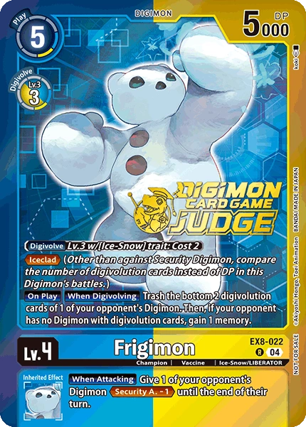 Frigimon (EX8-022) (Judge Pack 2025 Wave 1) – Omni Collectables