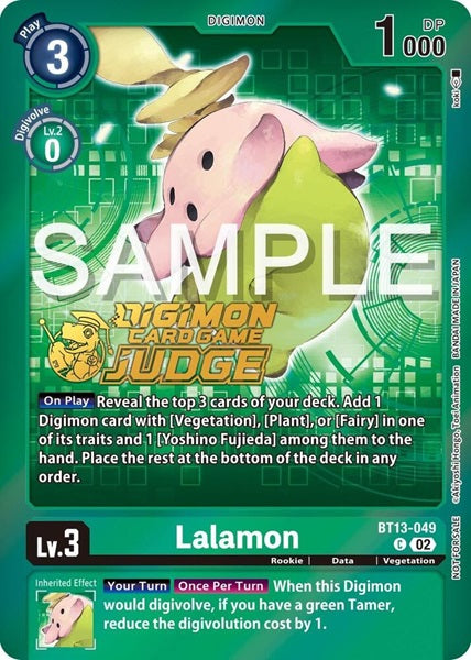 Lalamon (BT13-049) (Judge Pack 5) – Omni Collectables